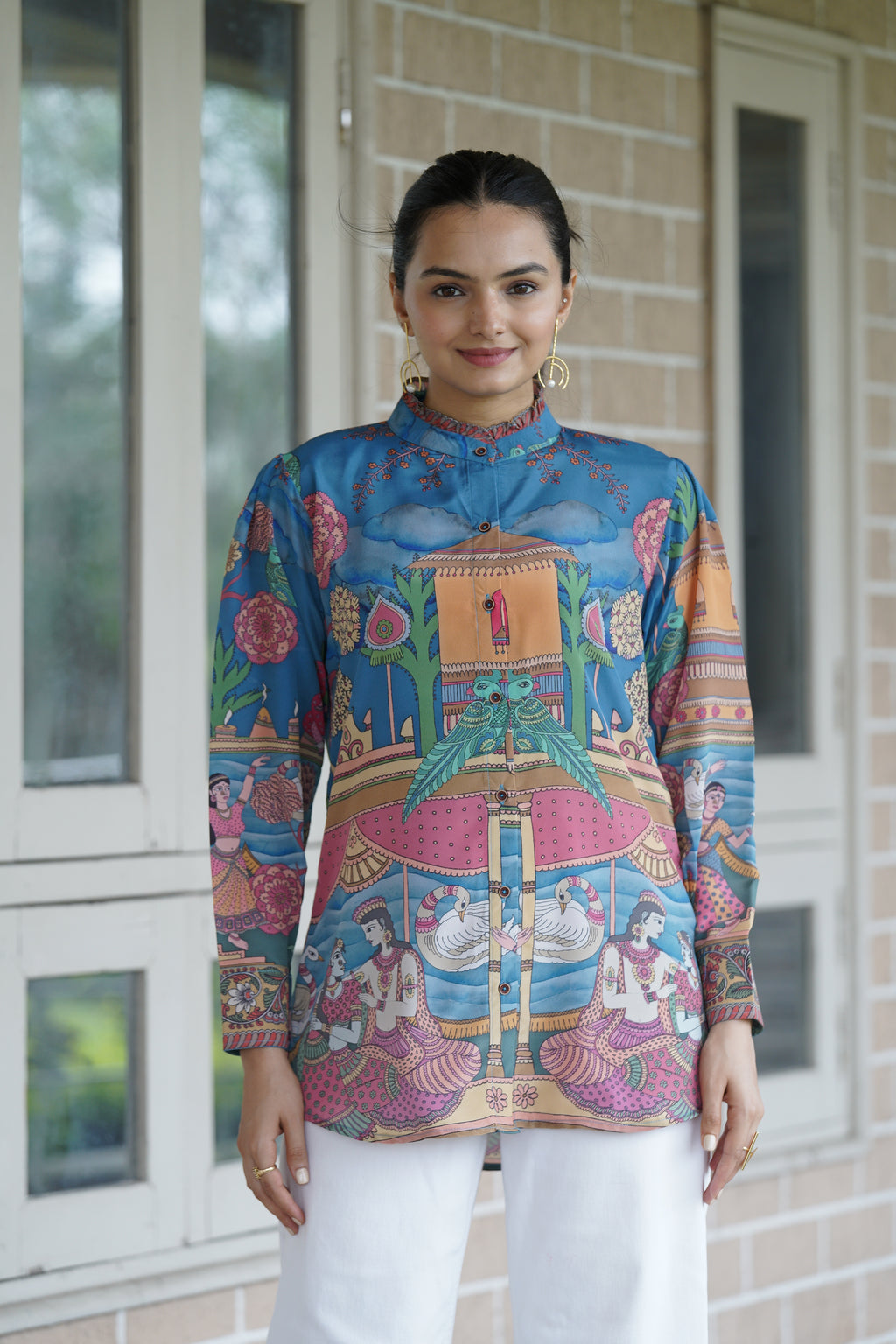 Mahal Blossoms Shirt – Ekana Label